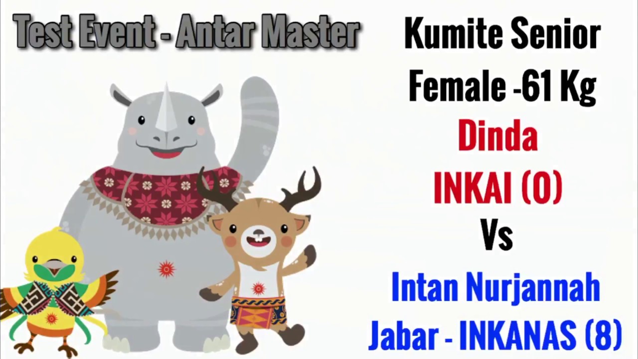 Dinda (INKAI) Vs Intan Nurjannah (INKANAS/JABAR) Kejurnas Antar Master ...