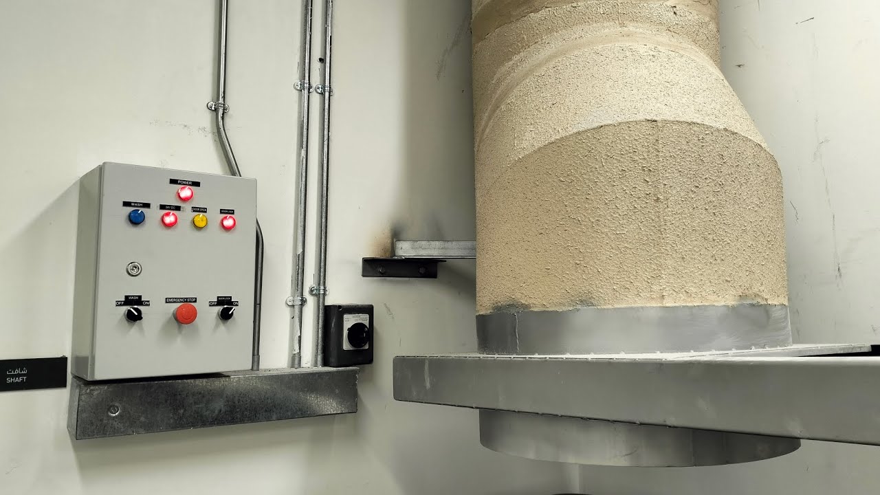 Linen chute operation and maintenance#training - YouTube