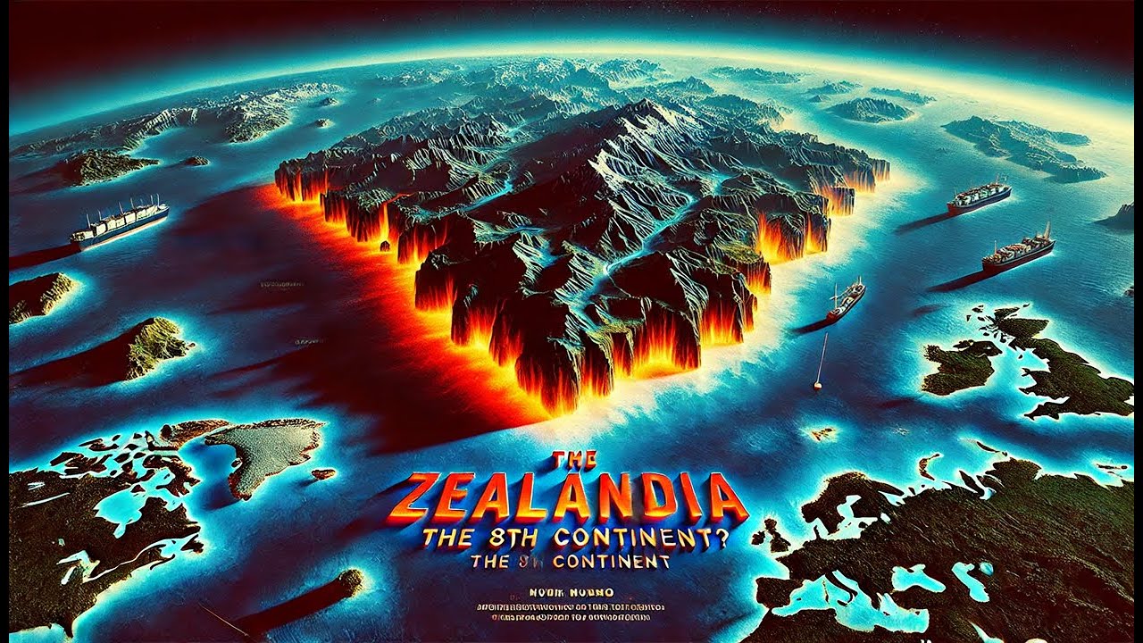 🌍 The Lost 8th Continent: Zealandia REVEALED! 🌊🔥 - YouTube