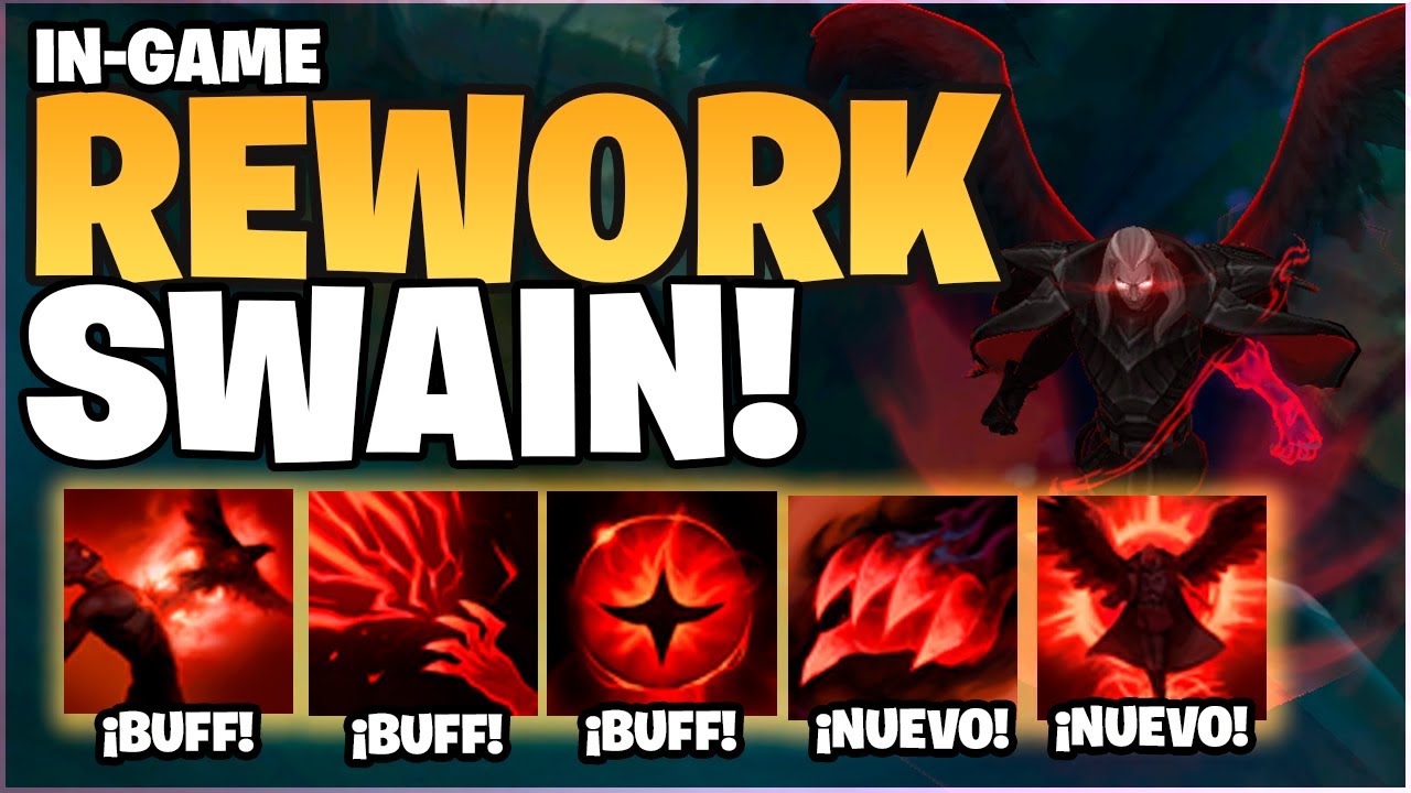 REWORK SWAIN | ¡RIOT SE VOLVIÓ LOCO! LA R ES INFINITA! ¡VEAMOS SUS ...