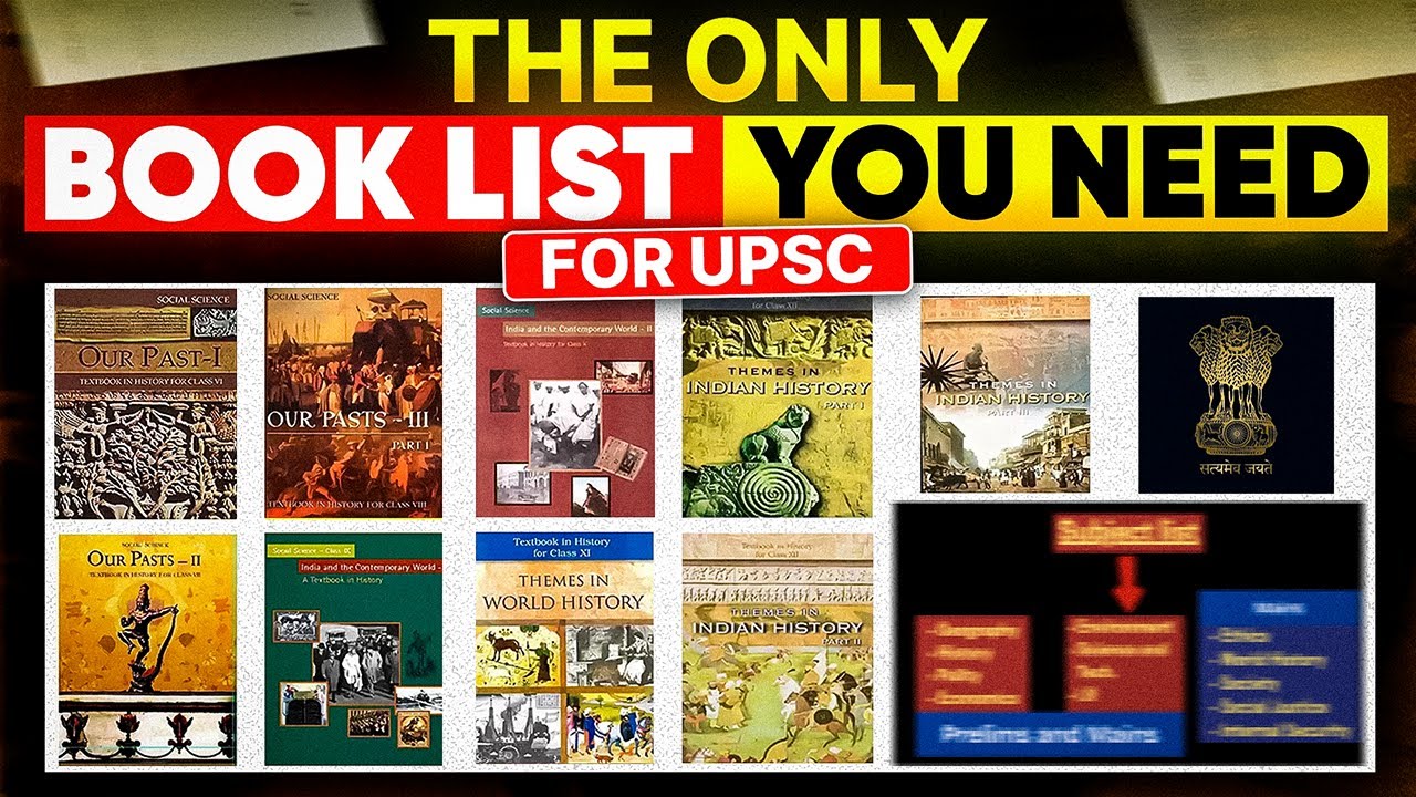 Complete Updated Booklist & All Sources Explained for UPSC 2026/27/28 ...