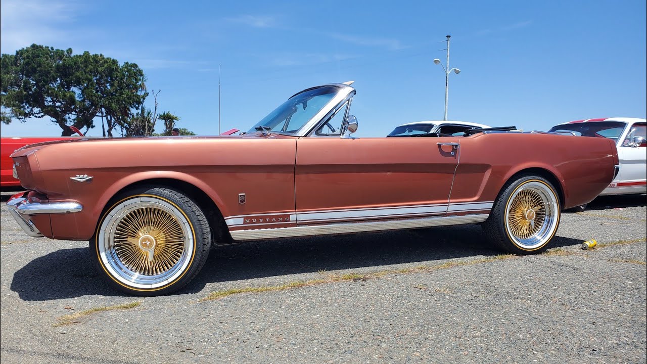 🏆Drop GT Stang on Gold Zeniths & Vogues in Bay Area, ca - YouTube