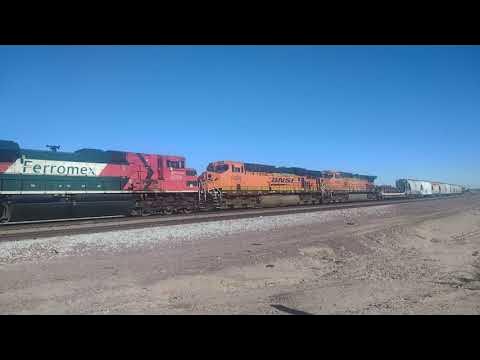 WB BNSF Manifest Train Feat Duo FXE At Nebo Ca! #bigbossrailfanner - YouTube