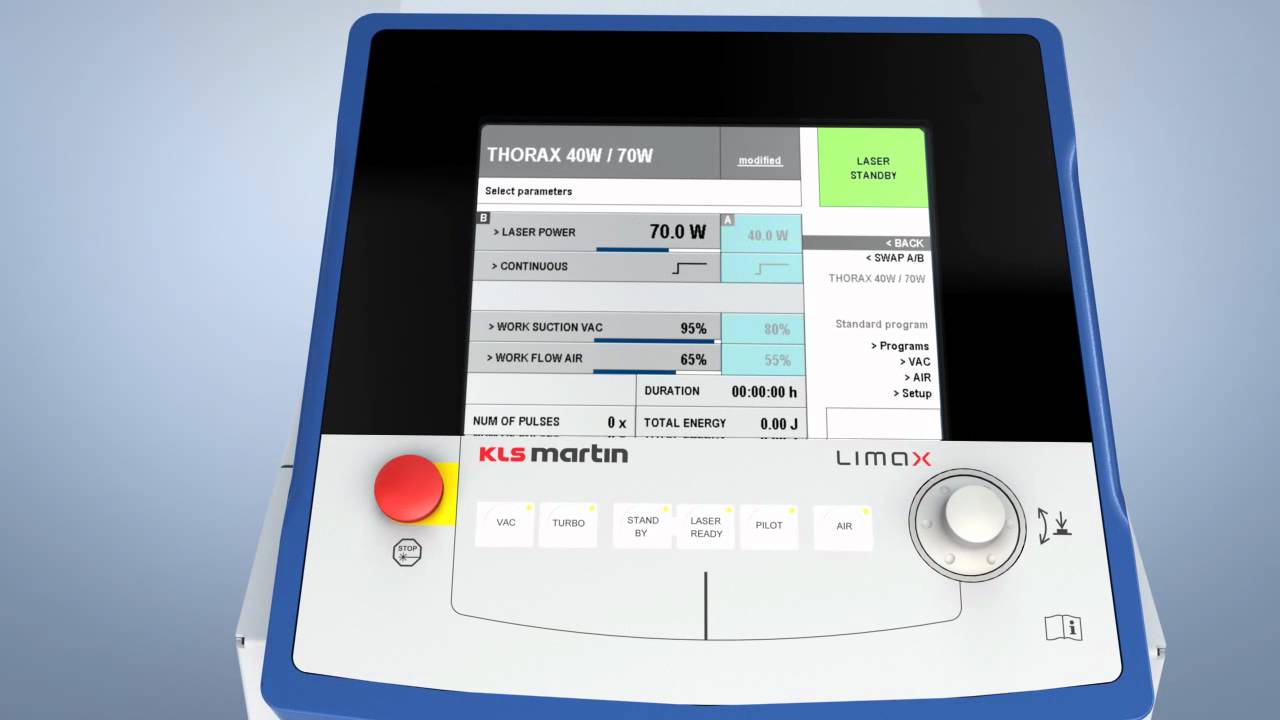 Limax® 120 – Surgical laser system by KLS Martin - YouTube