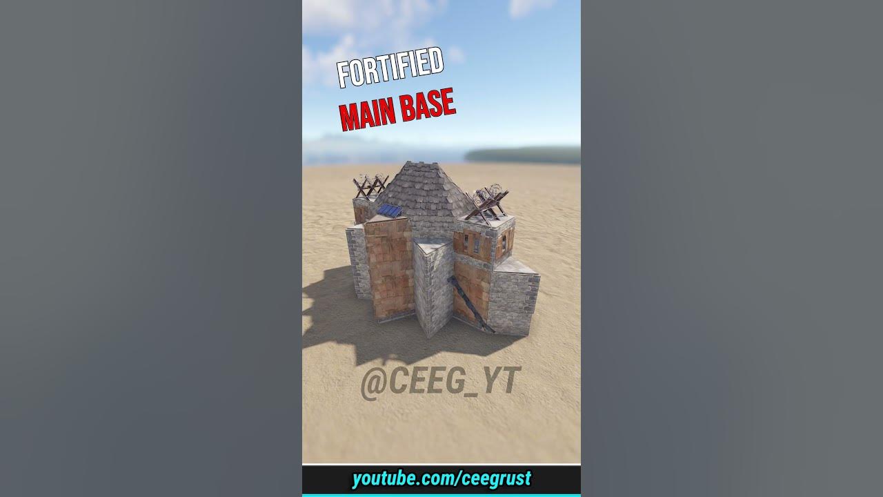 Try This Super Easy Solo Base Rustshorts Rust Rustgame Youtube