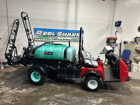 Toro Workman 3200 with Multi Pro Sprayer - YouTube