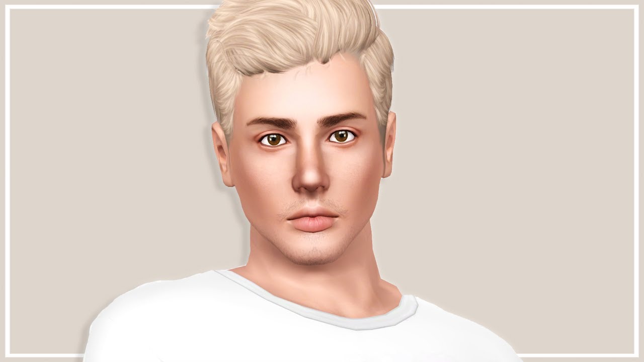 The Sims 3 | CREATE A SIM - Justin Bieber - YouTube