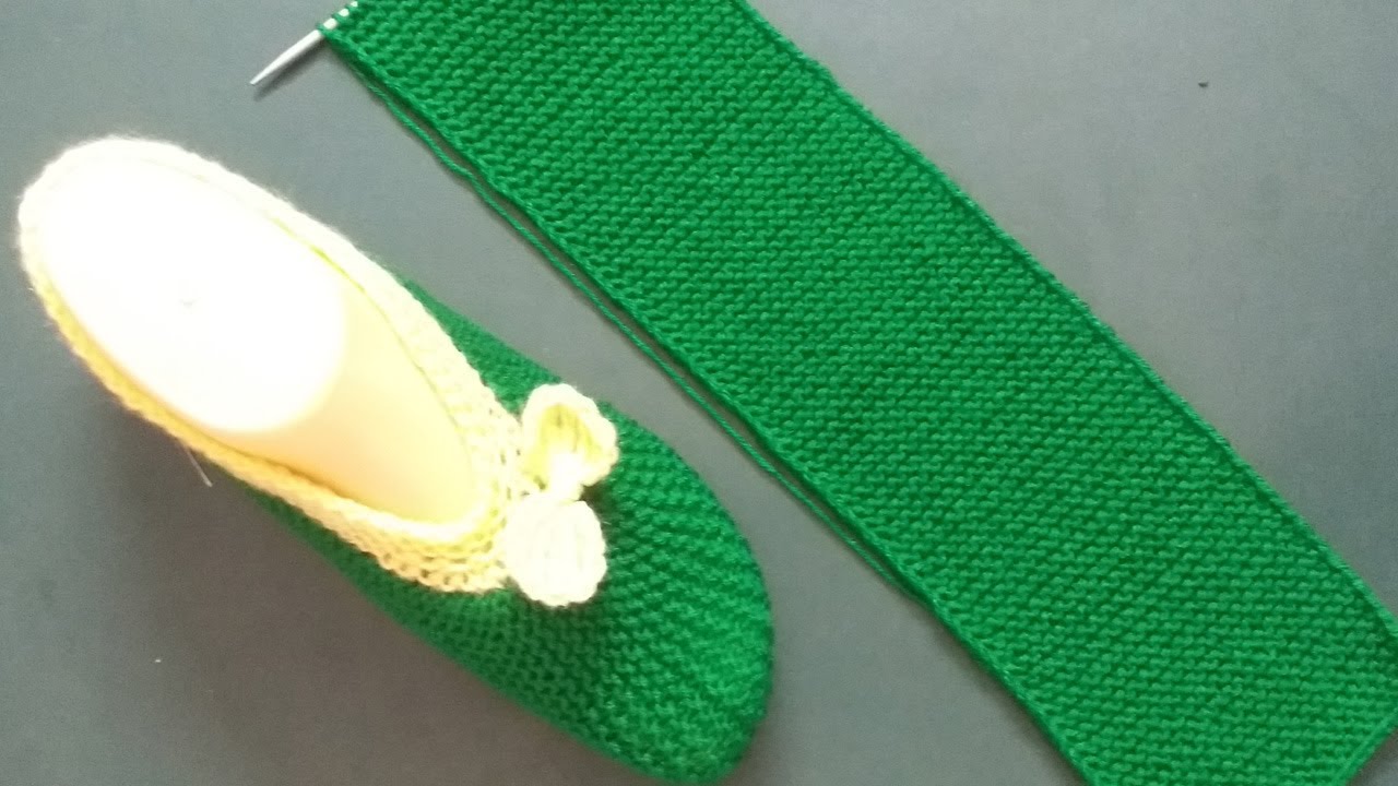 Knitting Very Easy And Beautiful Shoes , Socks , Booties , Slippers ...