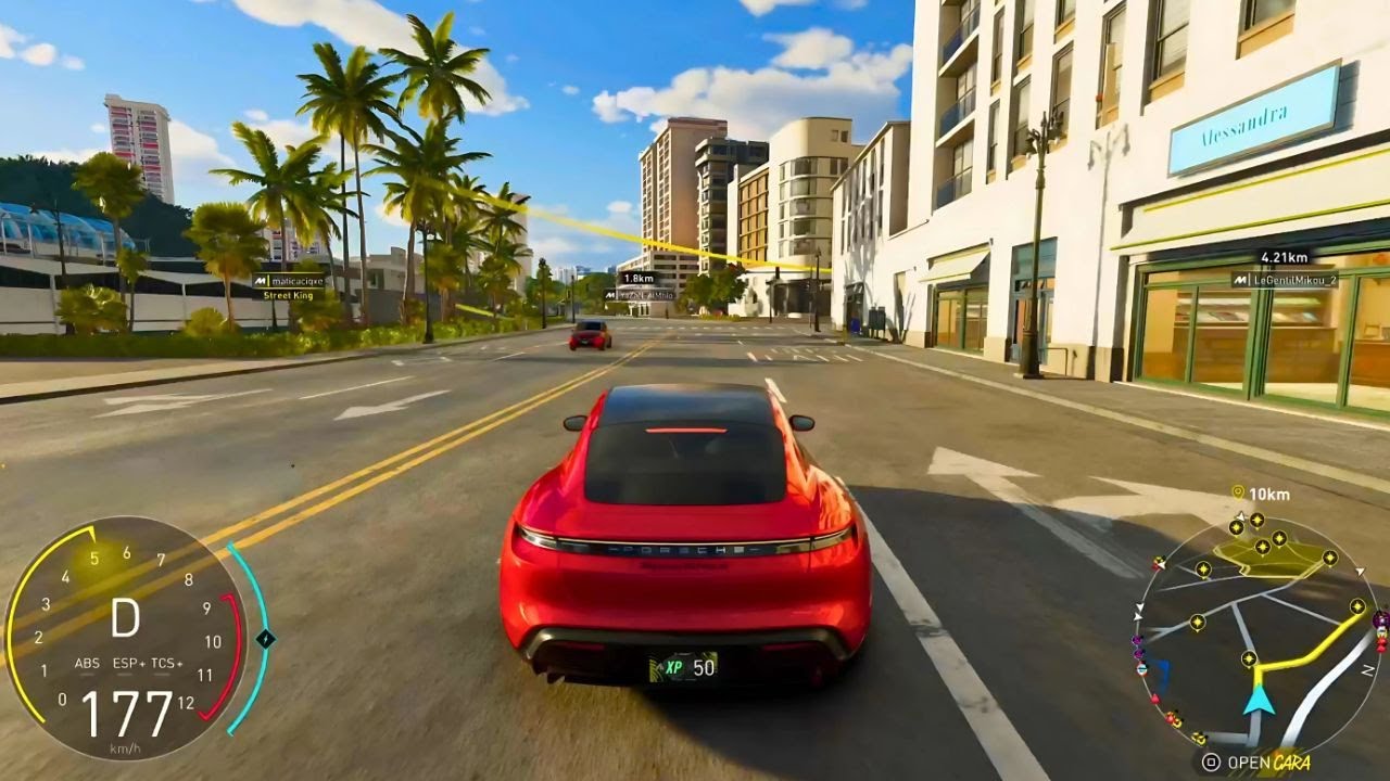 Car Driving Simulator Gameplay Street Racing Sport Porsche on Ps5 🚗 ...
