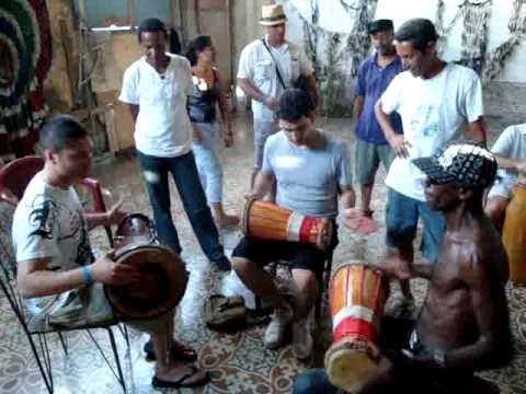 MARKO BONGO - Afro-Cuban BATA Drumming - YouTube