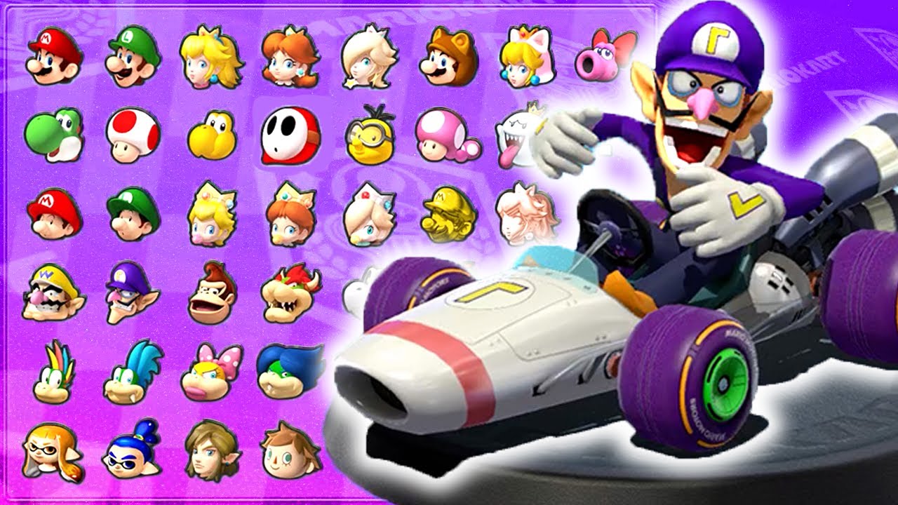 Mario Kart 8 Deluxe - 200cc Star Cup (Waluigi Gameplay) - YouTube