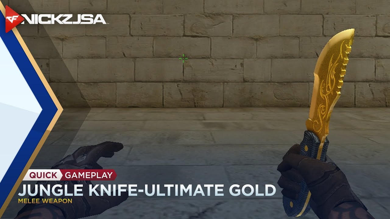 Jungle Knife-Ultimate Gold | CROSSFIRE China 2.0 - YouTube