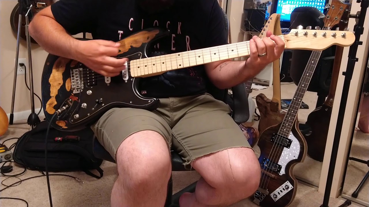 Guitar Fetish DIY distressed Strat Sound Test - YouTube