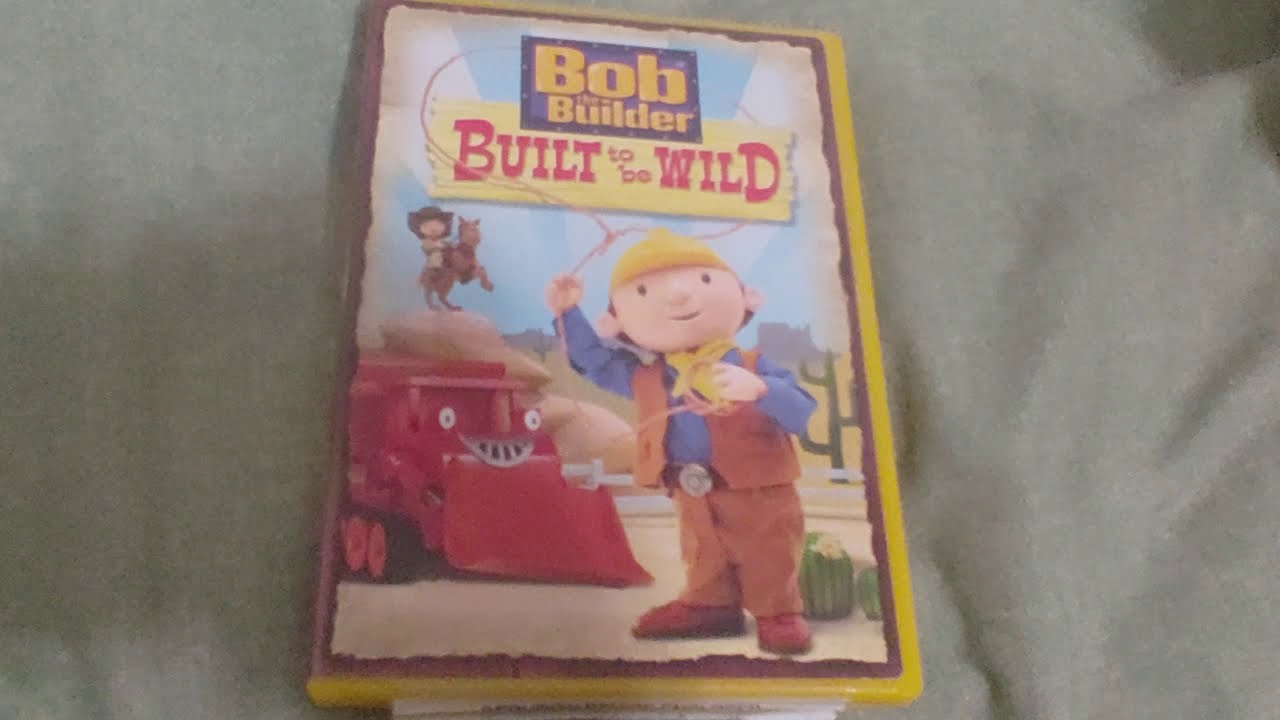 Bob The Builder - BUILT TO BE WILD DVD Overview! - YouTube