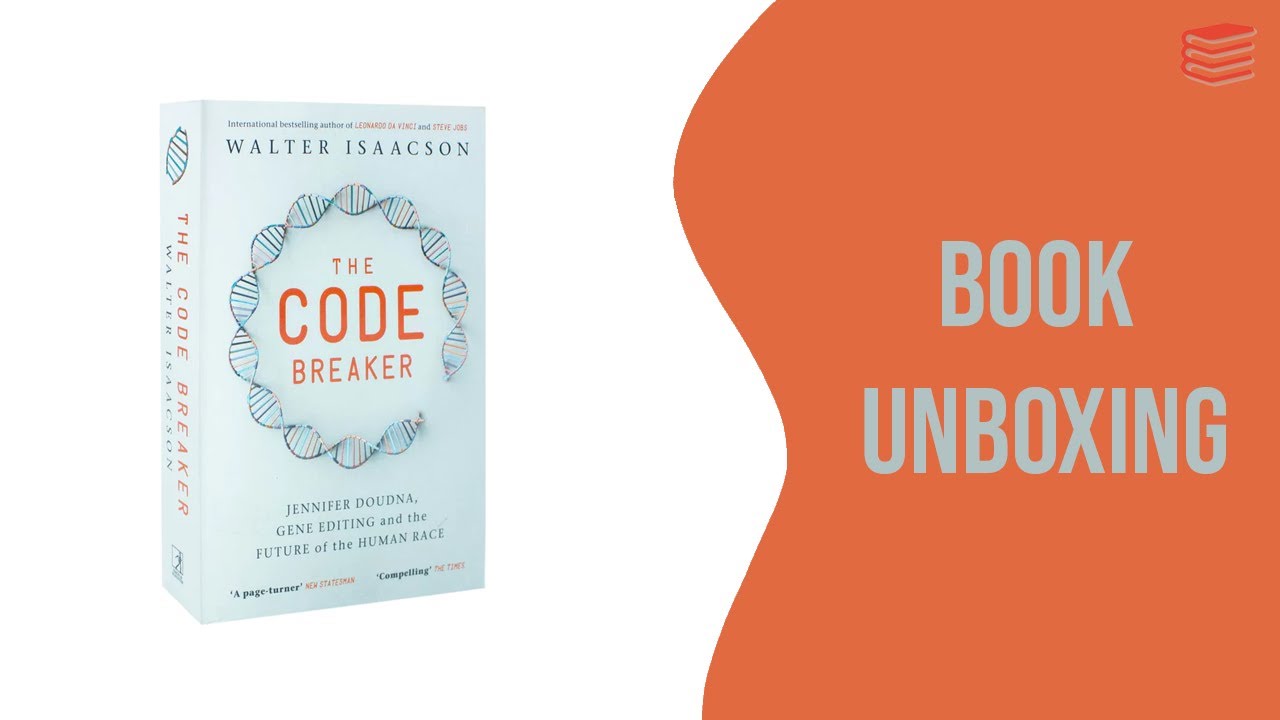 The Code Breaker by Walter Isaacson - Book Unboxing - YouTube