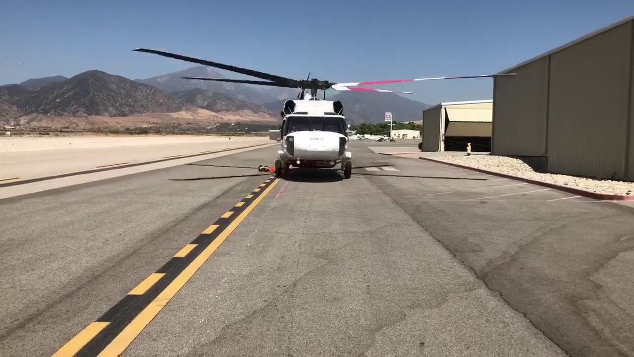 Helitak Blackhawk FT4500 UH60 Fire Tank during FAA STC trials in ...
