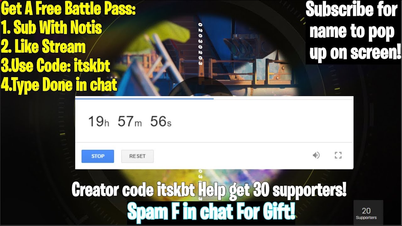 Fortnite Chapter 2 Season 3 Countdown Timer Live! Season 3 Countdown to ...