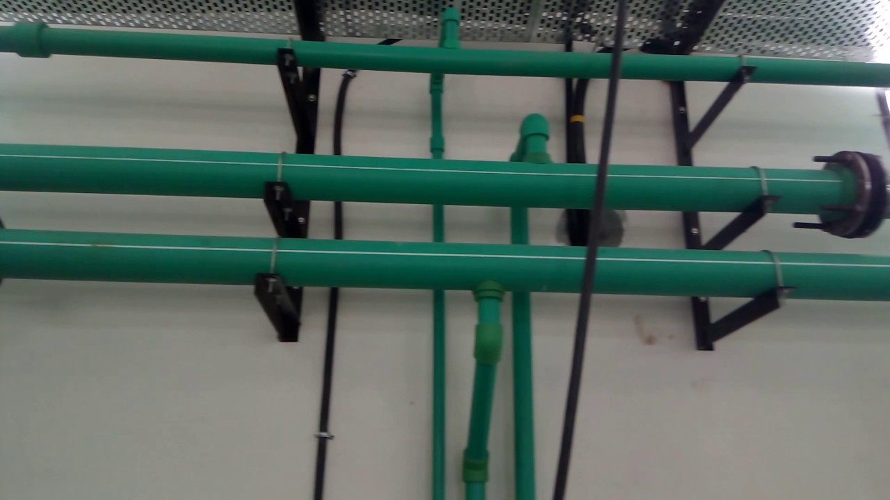 PPR Pipe work for Industrial Plumbing By R.B.Gangal & Company - YouTube