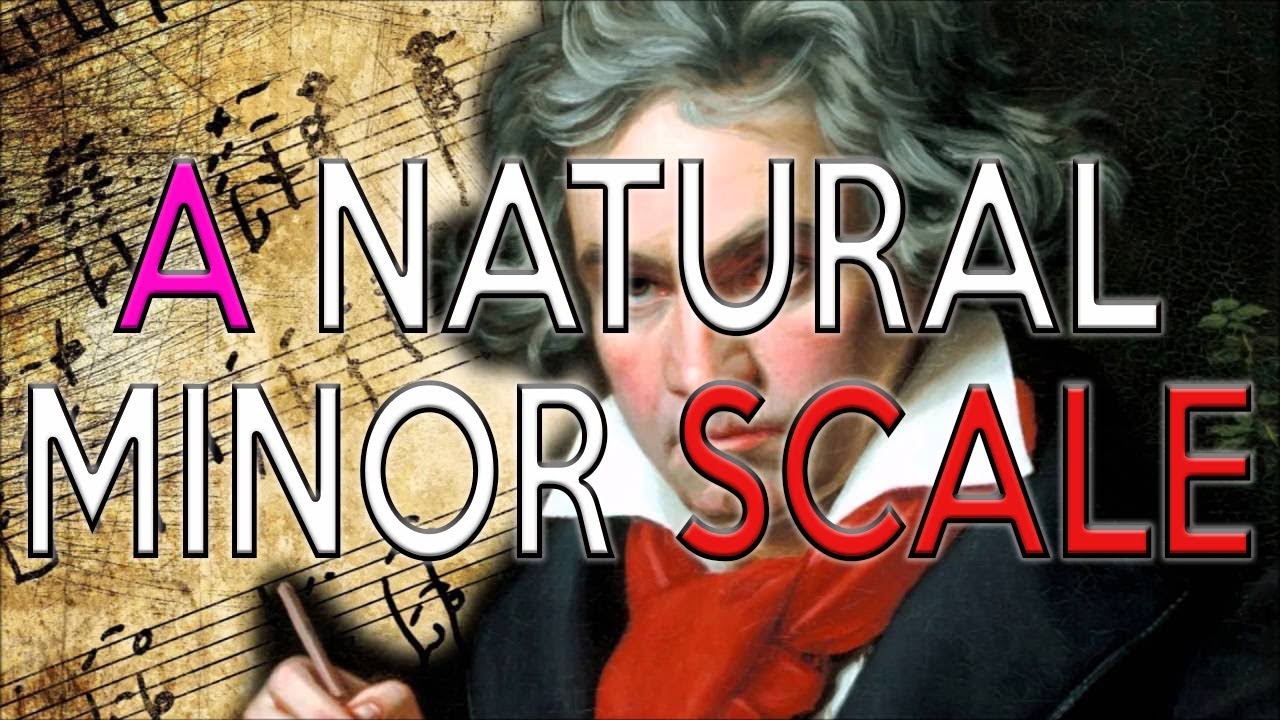 A NATURAL MINOR SCALE in 30 SECONDES - ANIMATED MUSIC THEORY TUTORIAL ...