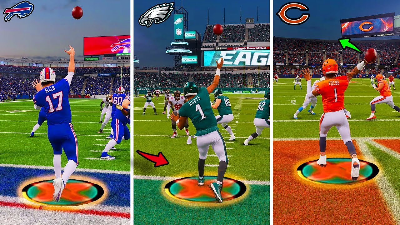 Throwing a 99 Yard Touchdown with EVERY NFL Quarterback! - YouTube