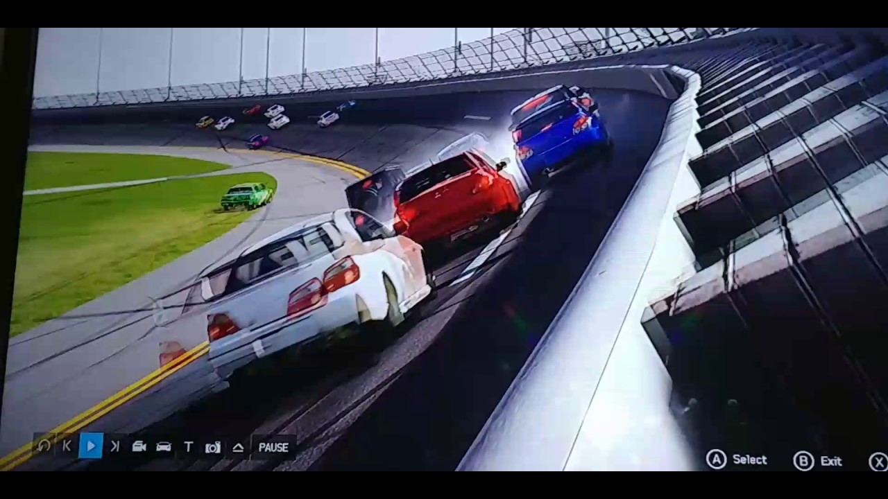 Dinoco 400 crash Recreation - YouTube