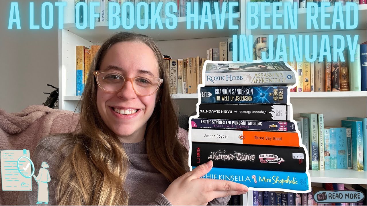 I have read 10 BOOKS in January || Book reviews - YouTube
