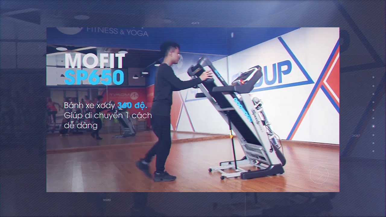 MÁY CHẠY BỘ ĐA NĂNG MOFIT SP650 - YouTube