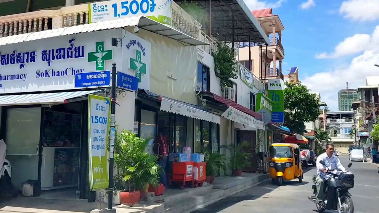 Amazing travel and tour in BKK1 in Phnom Penh City, Kingdom of Cambodia ...