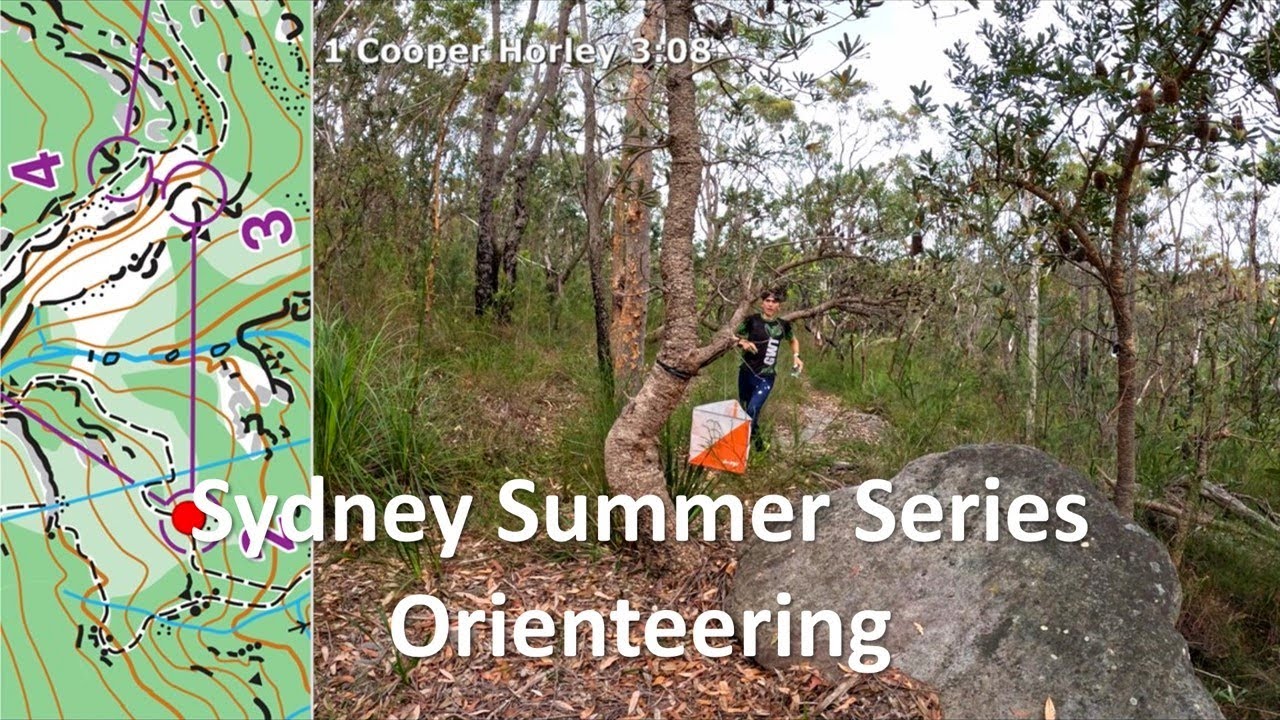 Sydney Summer Series Orienteering - Line Course 2023/4 - YouTube