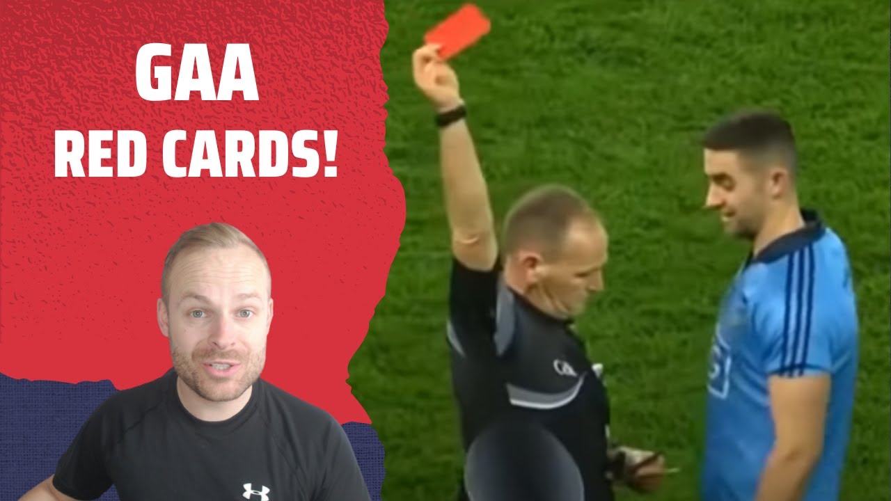 Football Referee Reacts to... GAA Red Cards! - YouTube