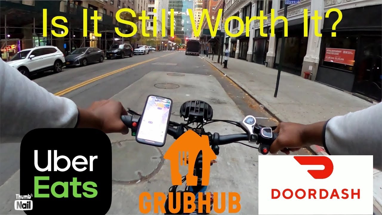 NYC Ebike Deliveries! Is BreakFast Shift Still Worth It? Uber Eats & GrubHub - YouTube