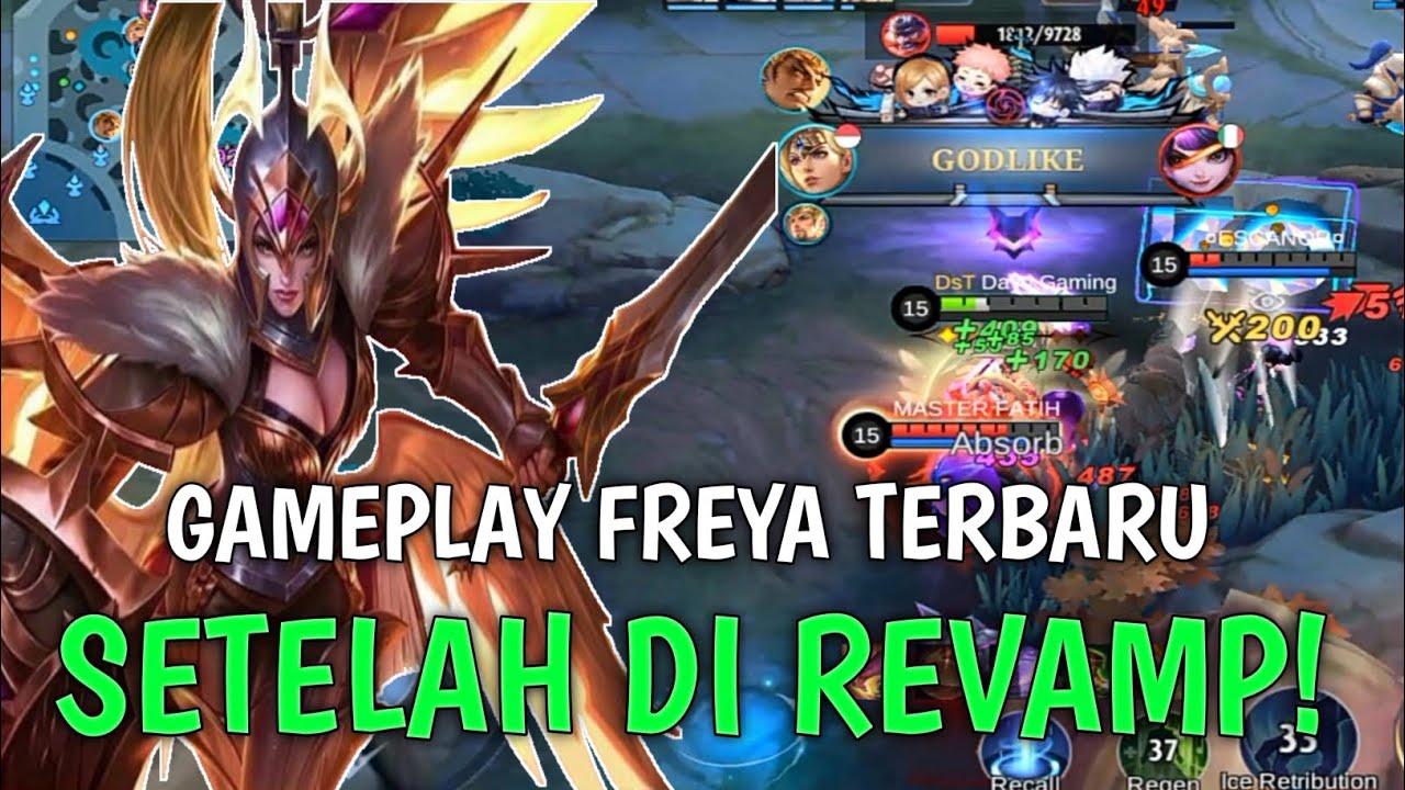CARA MAIN FREYA TERBARU ITEM & BUILD TERSAKIT FREYA 2023 GAMEPLAY FREYA ...