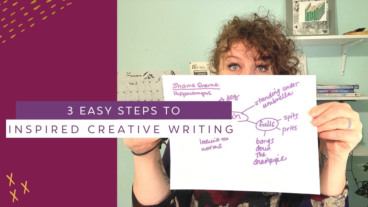 3 Easy Steps To Inspired Creative Writing - Youtube