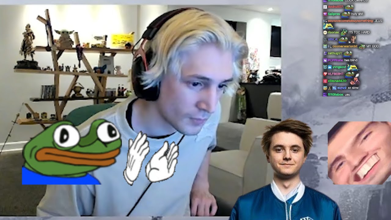 xQc makes Mendo and m0xy cant stop laughing by his Dentge-ness on ...