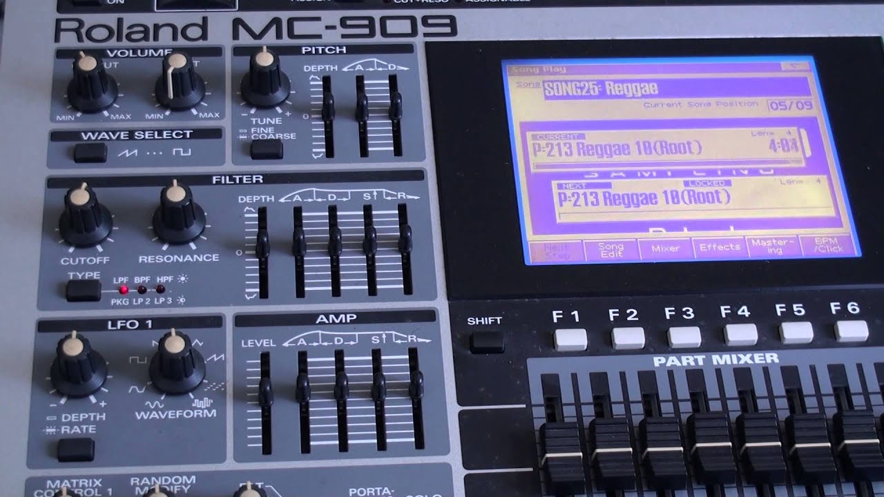 MC 909 demo - YouTube
