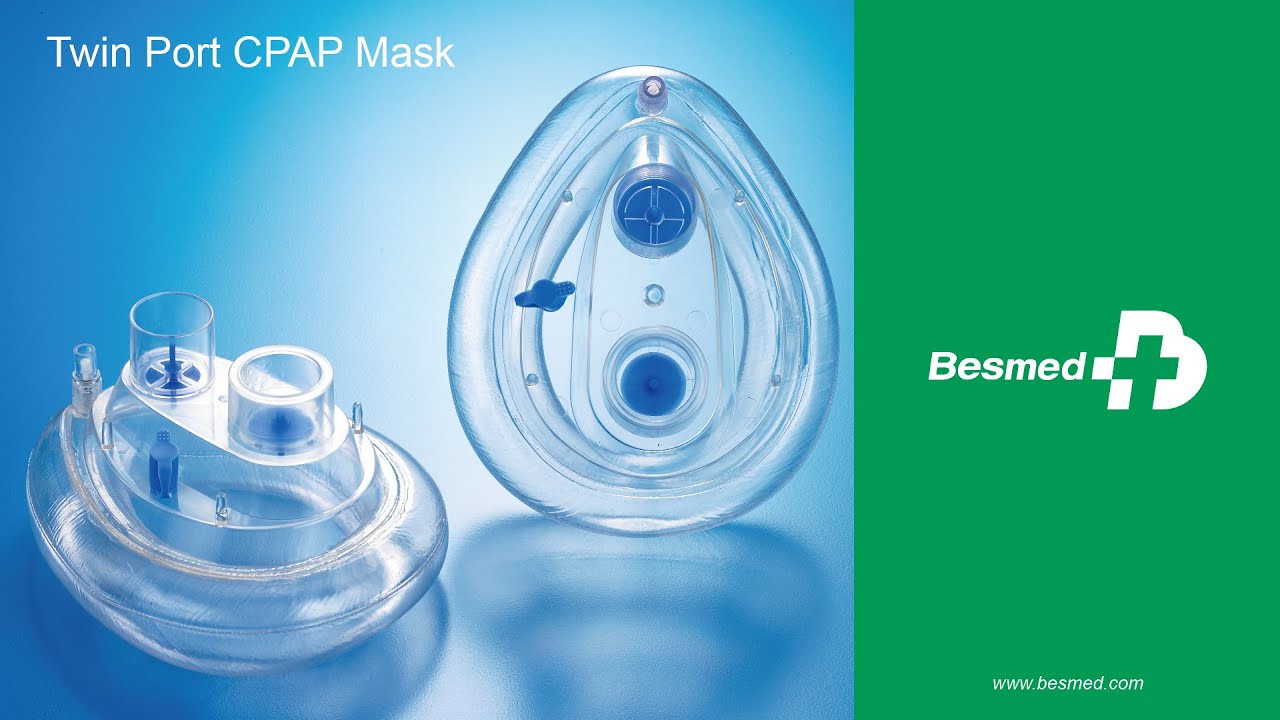 Besmed - How to use Twin Port CPAP Mask - YouTube