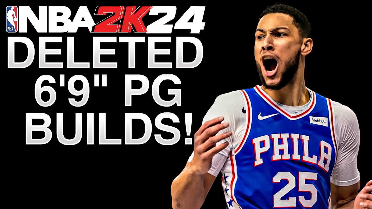 NBA 2K24 Breaking News: No More 6'9" PG Builds in 2K24! - YouTube