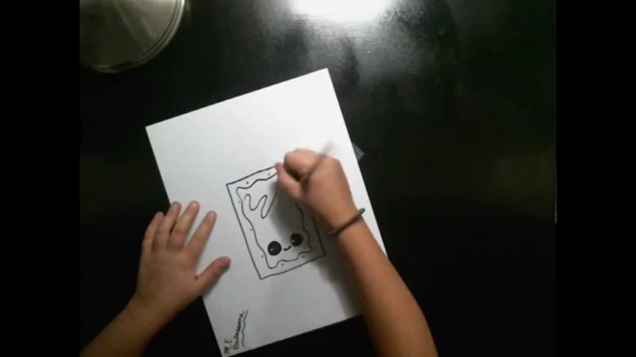How to Draw Cute Pop Tart - YouTube