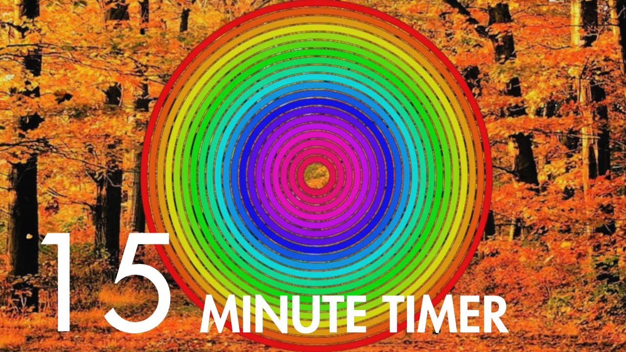 15 Minute Fall Radial Timer - YouTube