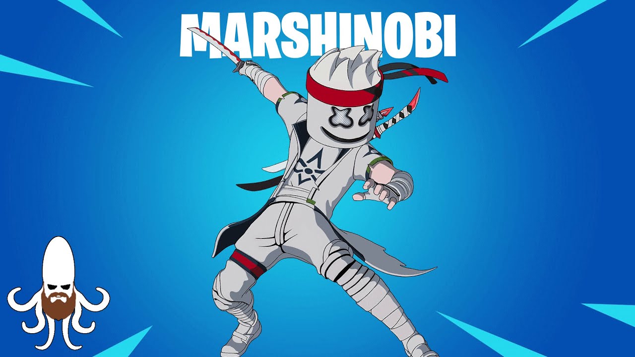 Marshinobi - Skin Review & Gameplay - Sound Test - Fortnite - YouTube