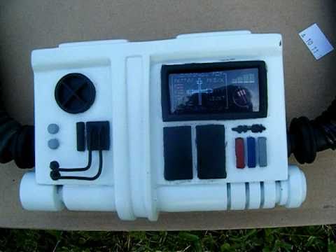 Clone Trooper Pilot chest box -- painted - YouTube