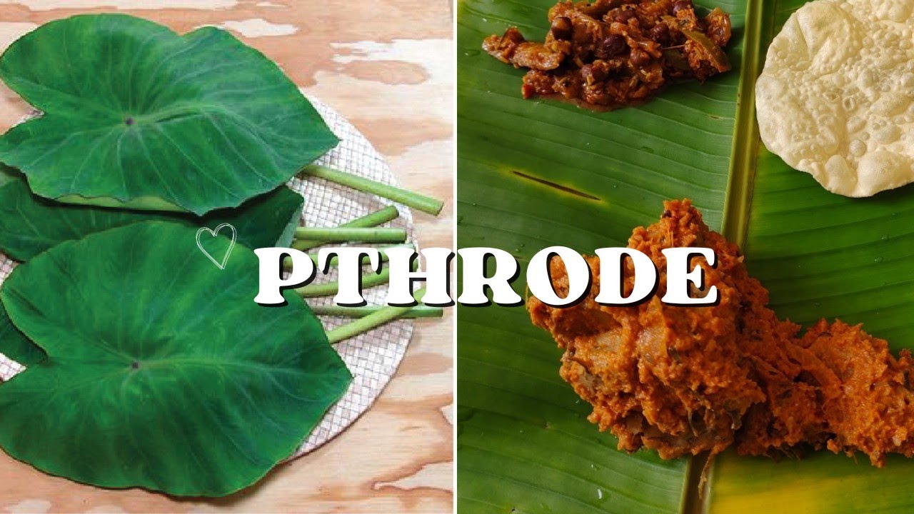 Recipe | Pathrode - healthy dish from colocasia leaf 🌿 | Kesuvina yele ...