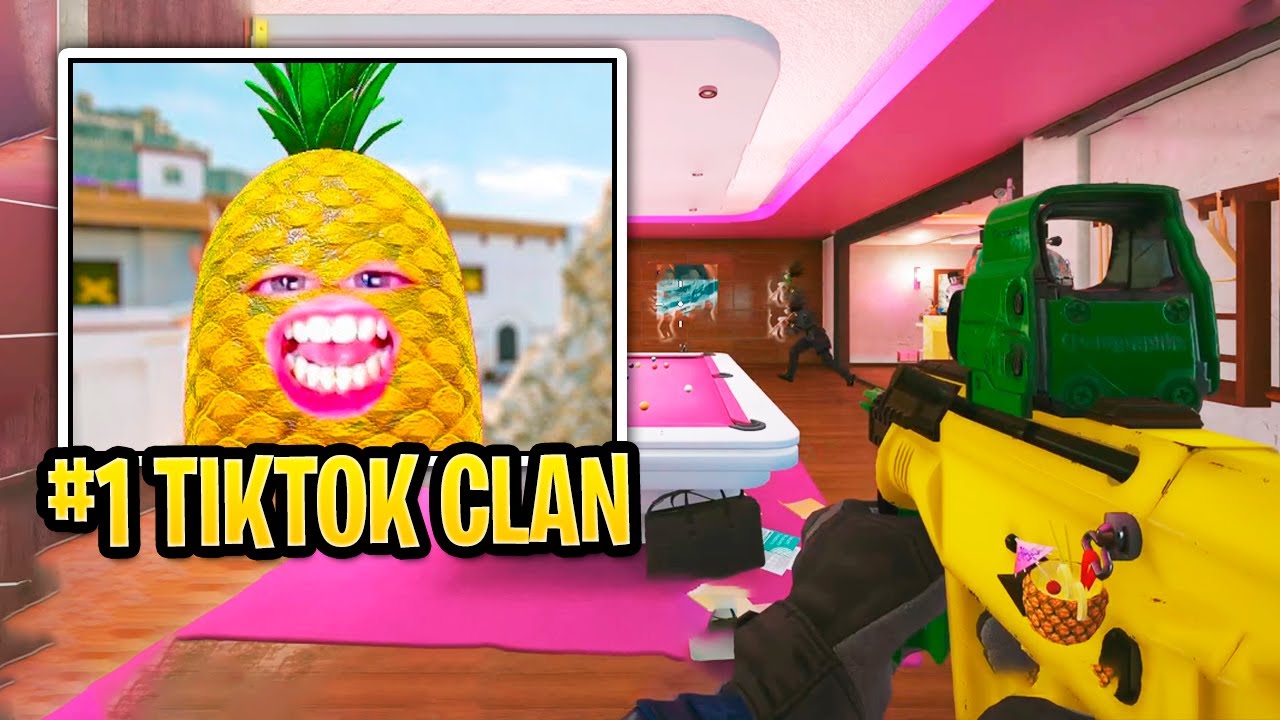 Sir Pineapple Joined #1 TikTok Clan in Siege - YouTube