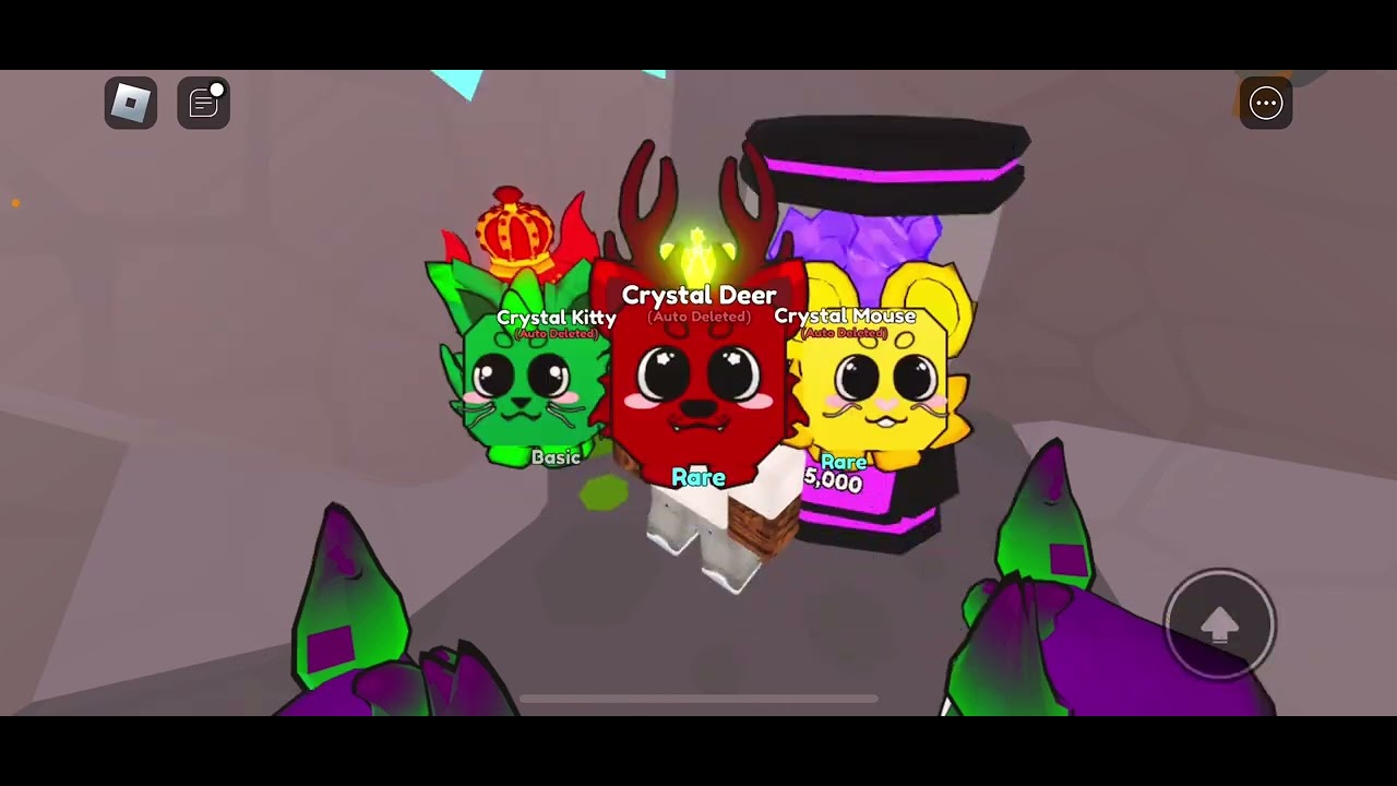 My first video getting 4 crystal dragon pets tryna get all 4 and I will ...