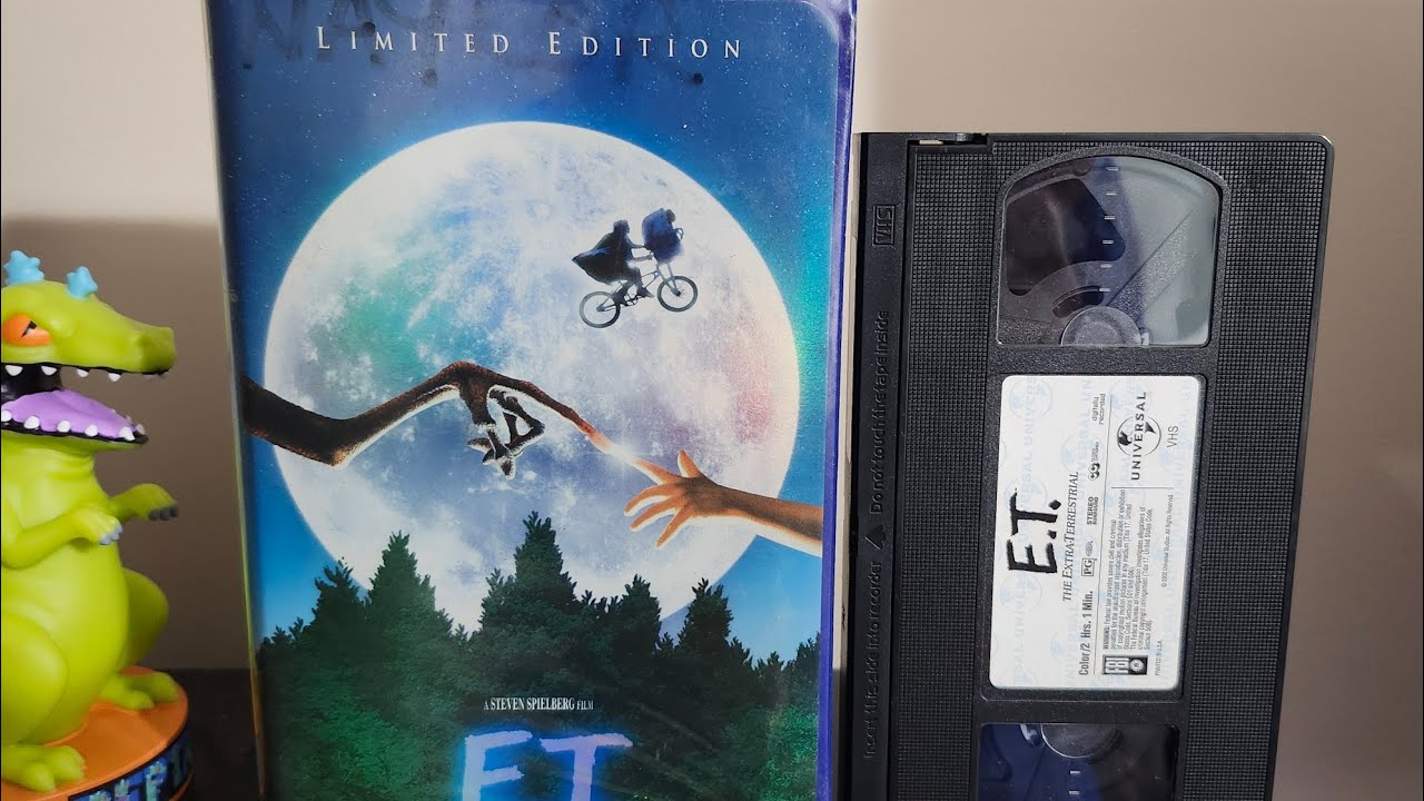 Closing to E.T. The Extra Terestrial 2002 limited edition VHS. - YouTube