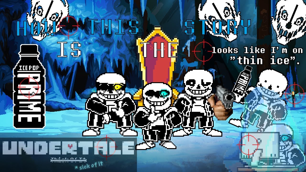 Undertale Thick of it: Ksi Sans fight by RaptorMo - YouTube