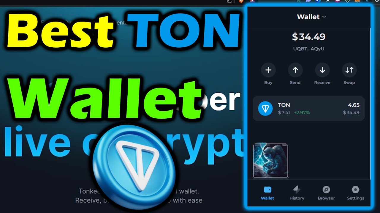Best TON Wallet and how to get ton tokens - YouTube