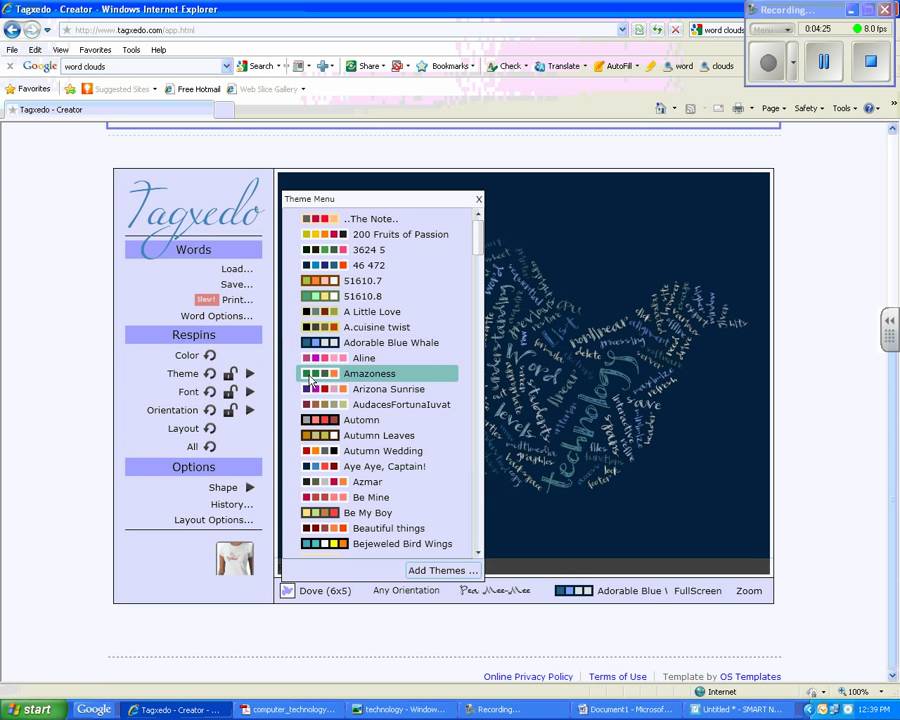 Creating a Tagxedo - YouTube