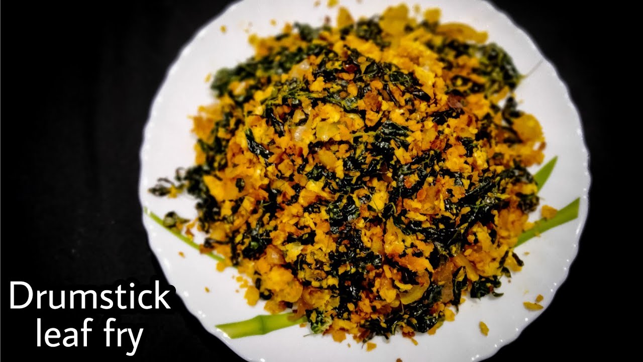 Drumstick leaf fry // Thoran - YouTube