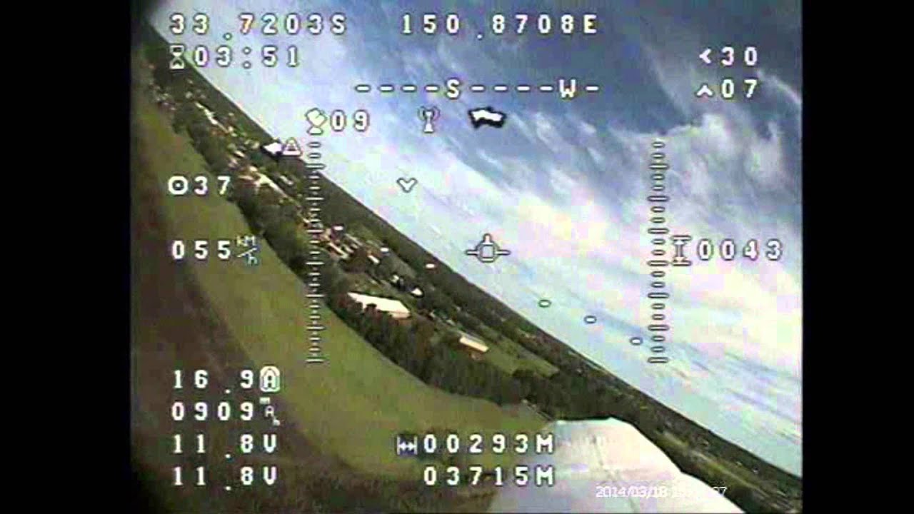 Bixler 2 Sydney FPV with Arkbird OSD - YouTube